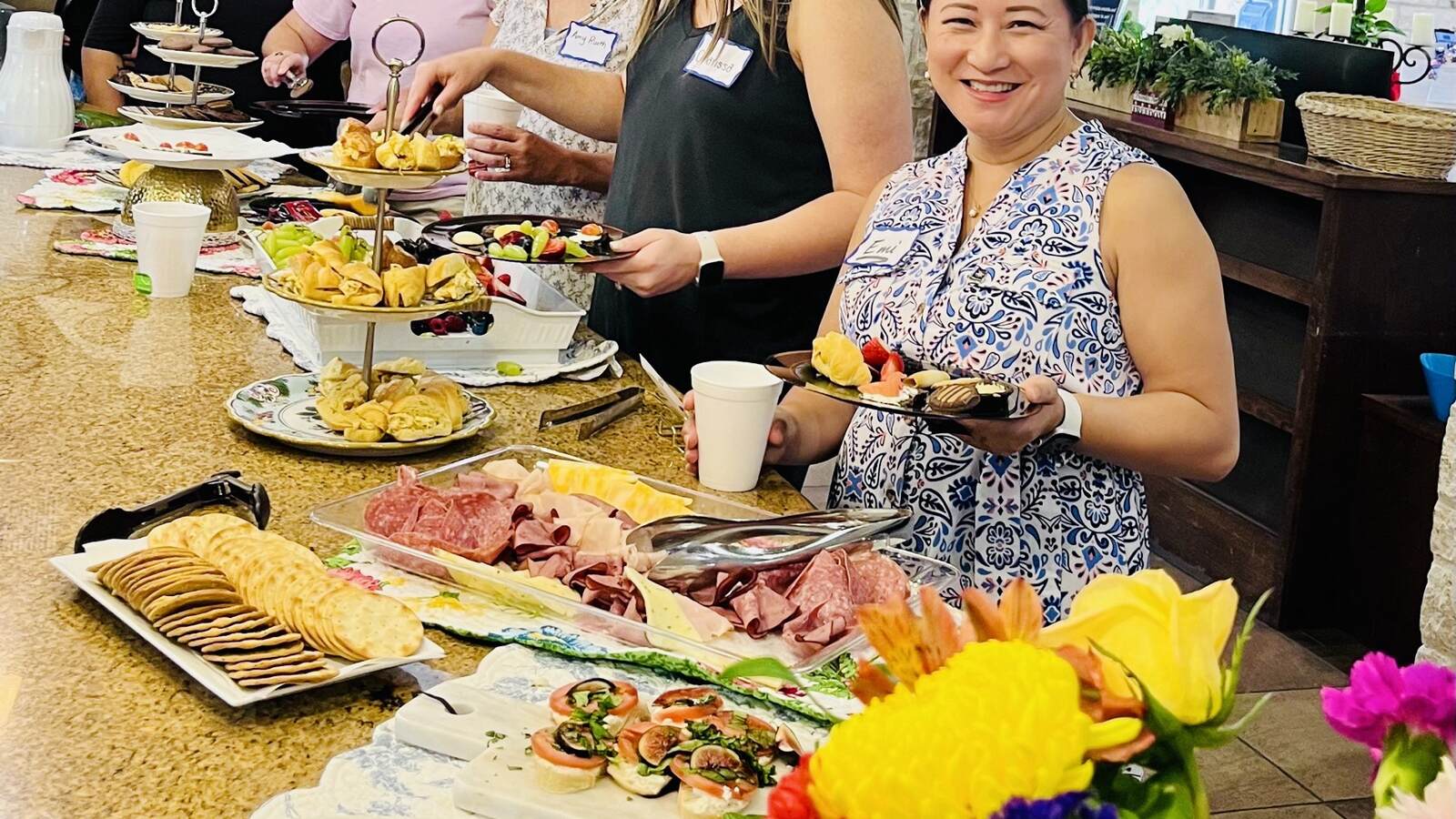 Sip, sip, hooray- Mil Spouses Coffee Connection High Tea Party • USO ...